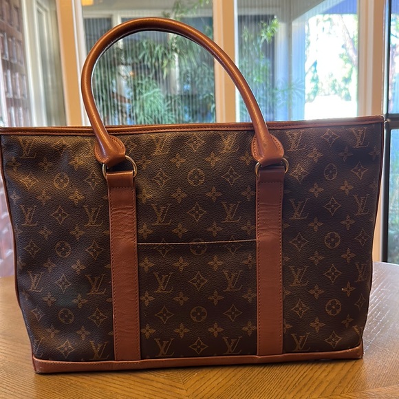 Louis Vuitton | Bags | Authentic Vintage Louis Vuitton Large Tote ...